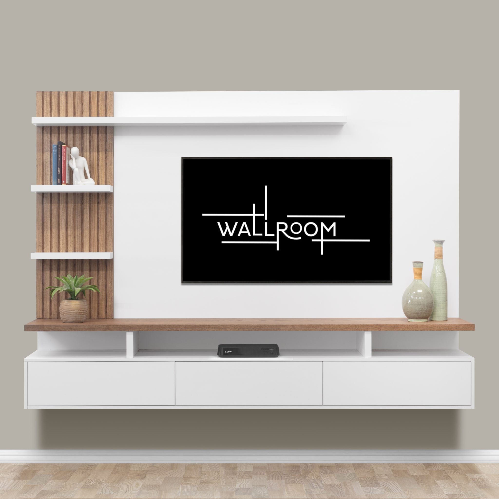 Wall Mounted TV Unit | Uvongo Range | 55" to 100" Plasma TVs