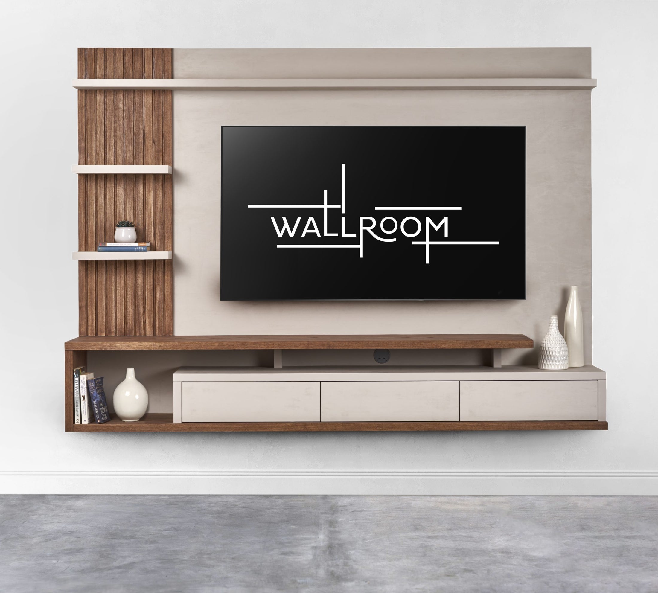 Entertainment Unit | Ample Storage | Display Shelves